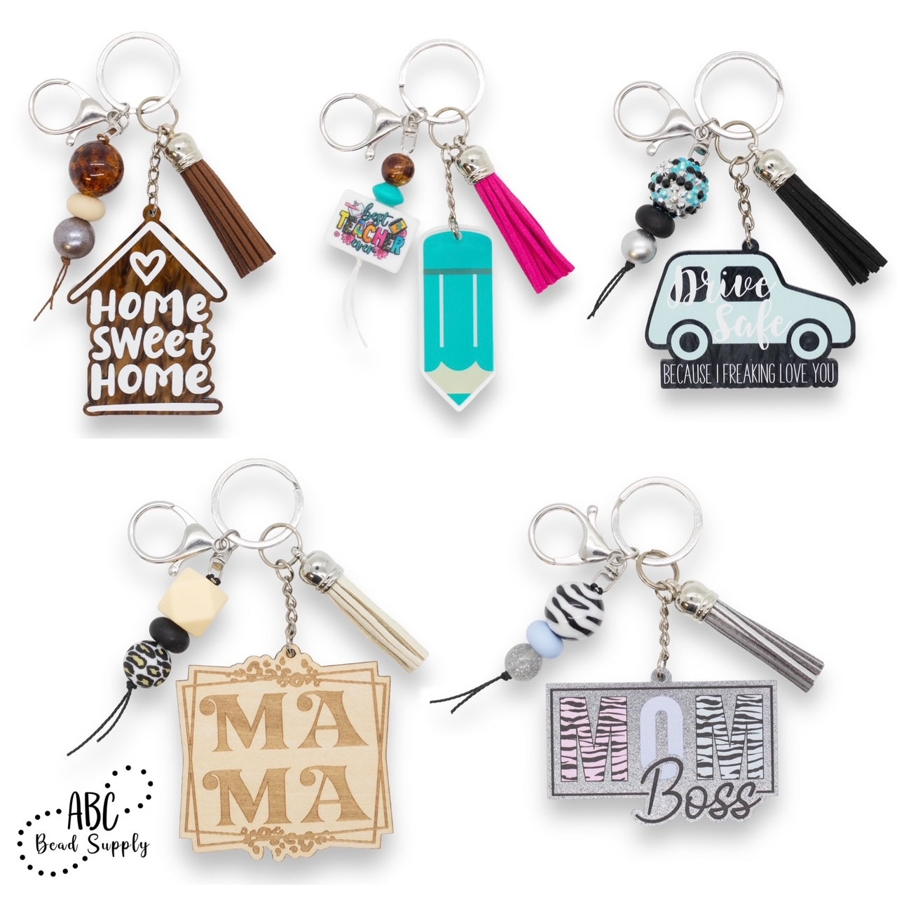 Using Wood & Acrylic Keychain Bases!