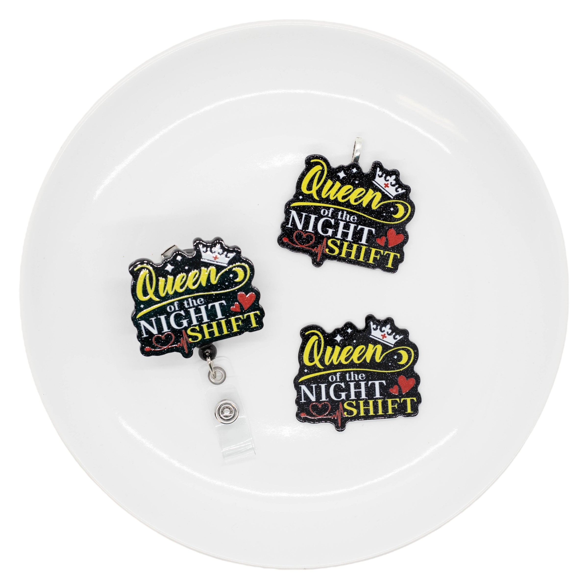 Queen of the Night Shift Acrylic Accent 46x45mm (Package of 1)