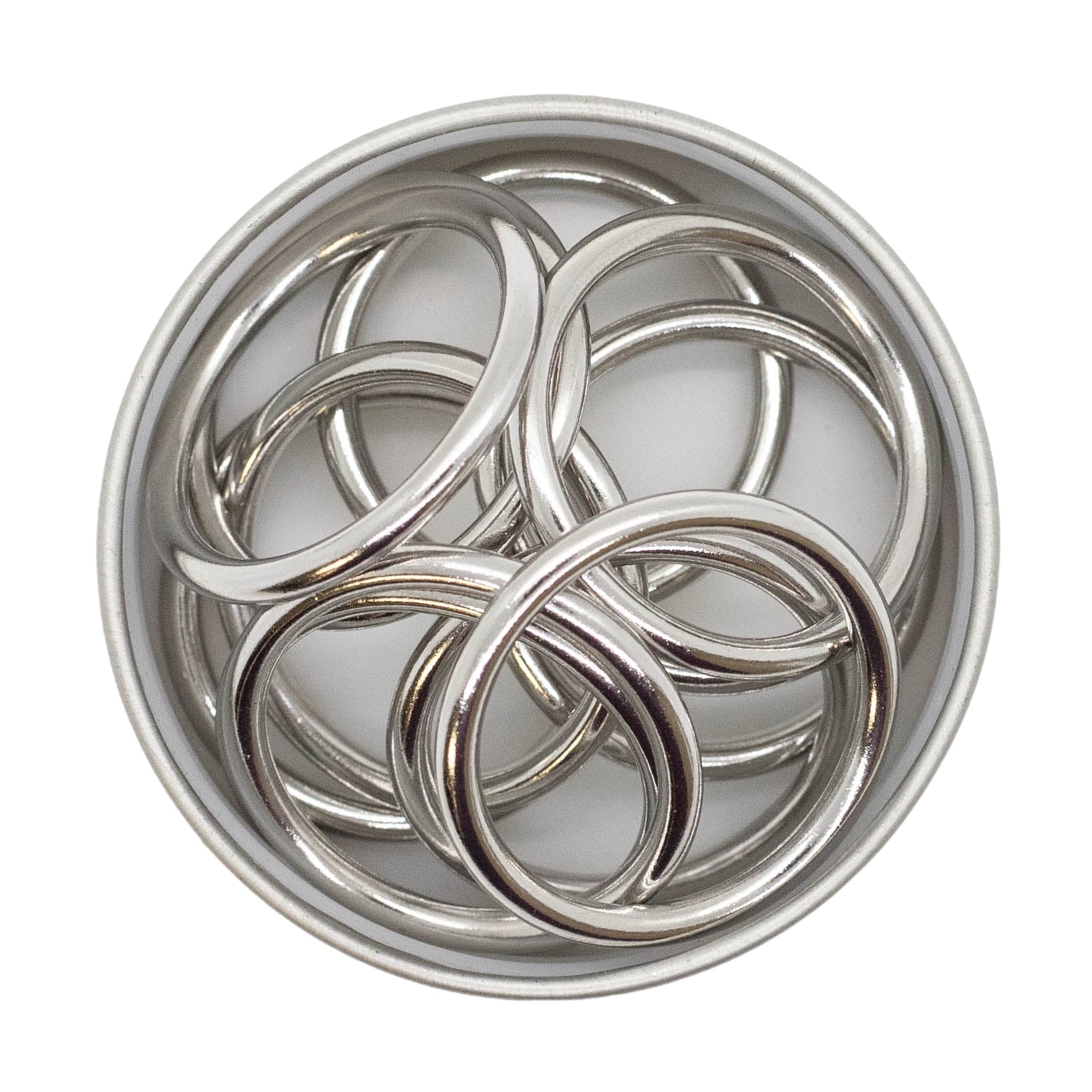 Solid Silver O Ring 31mm Outside, 25mm Inside Diameter (Package of 5)